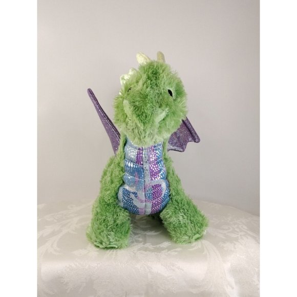 Melissa & Doug | Toys | Melissa Doug Zephyr Dragon Plush Green Wpurple ...